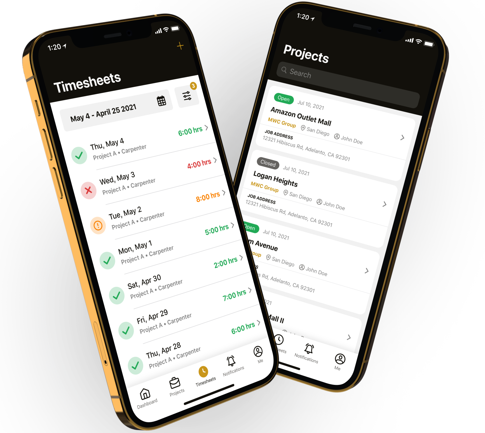 MOBILE TIME TRACKING